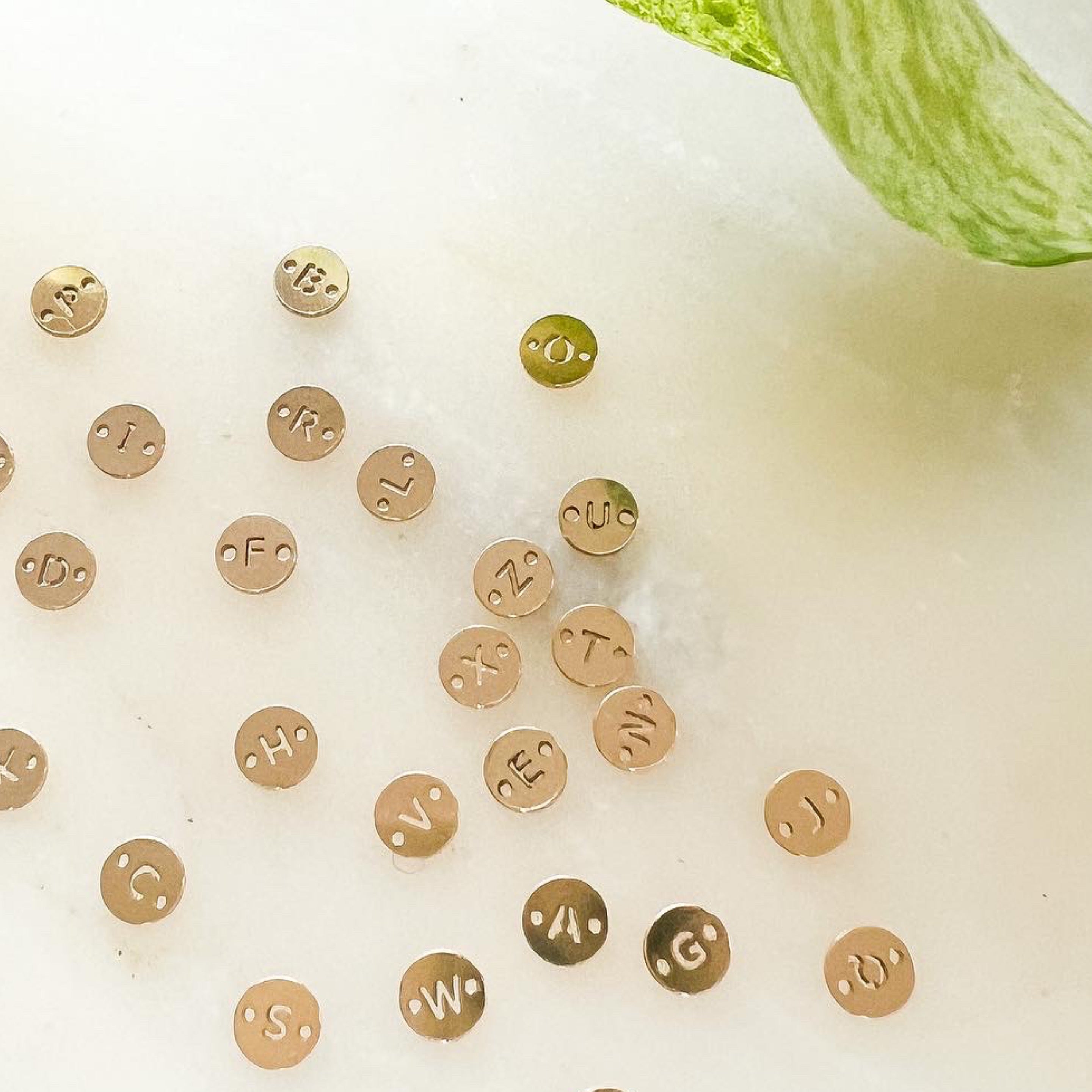 Letter Connectors | Gilded Permanent Jewelry